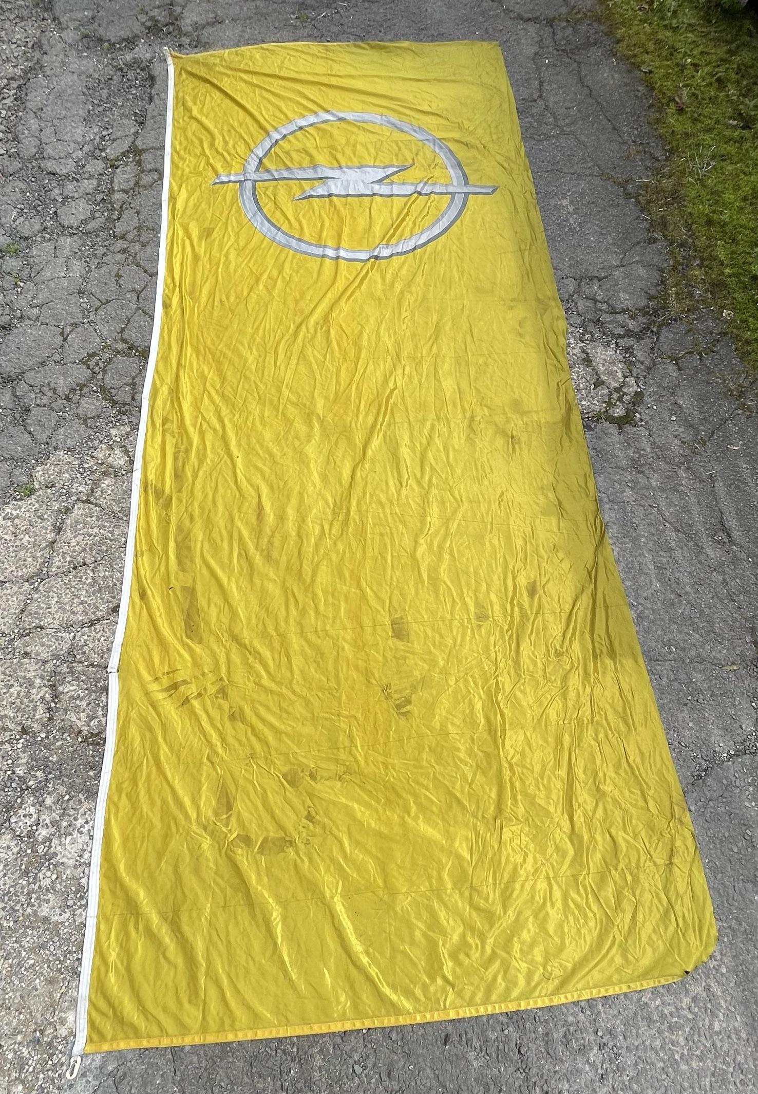 ORIGINAL Opel Fahne Werbung Banner gebraucht – OpelShop