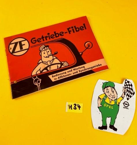 ORIGINAL ZF Getriebe Fibel Handbuch Synchrongetriebe Allklauengetriebe ...
