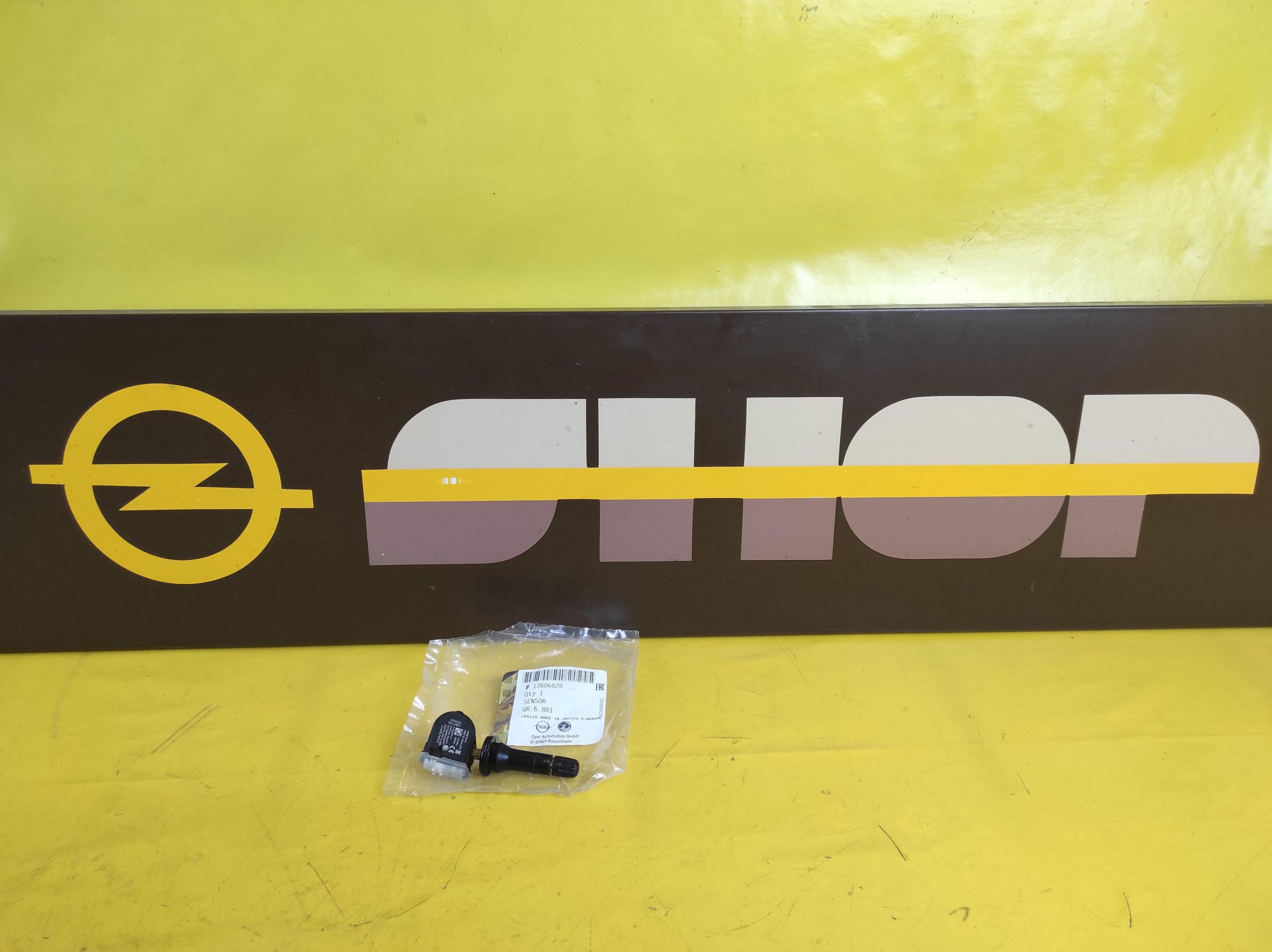 Reifendrucksensor Opel Astra K Insignia B RDKS 39186445 13597645 Neu ...