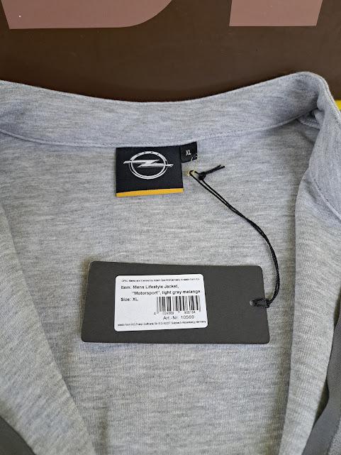Opel Collection Jacke Herren Mens Lifestyle Jacket Motorsport Gr. XL ...