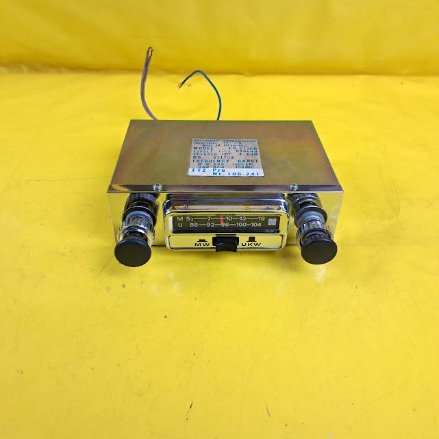 Retro Radio Universal Oldtimer National CR-572EN Autoradio Chrom ...