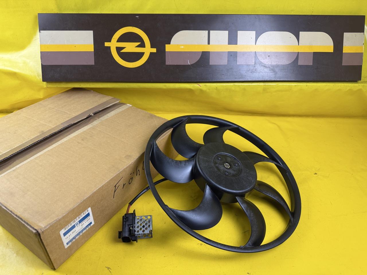 Kühlergebläse Opel Astra G Zafira A 1.2-2.2 16V Schaltgetriebe GM ...