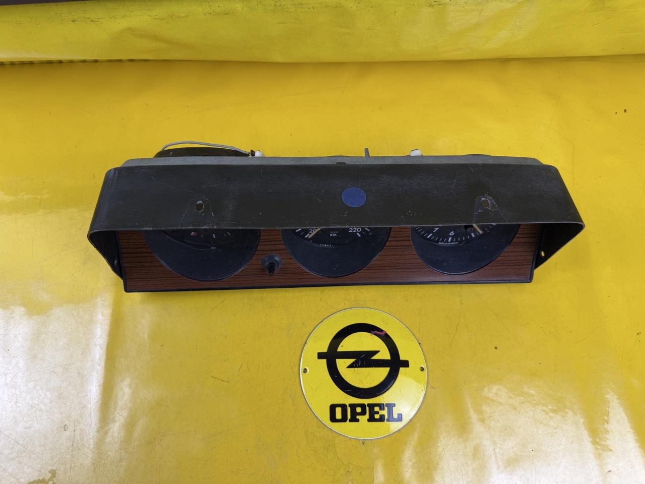 Tacho Opel Rekord D Commodore B Armaturenbrett Holzoptik Uhr – OpelShop